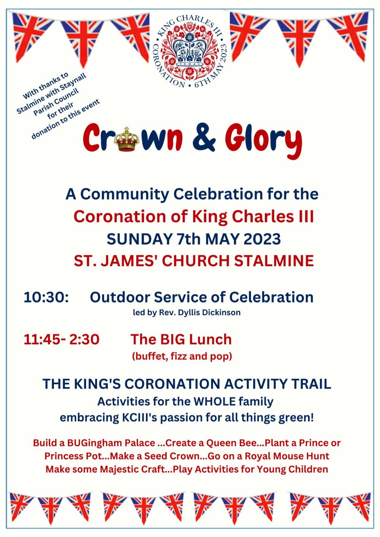 Crown and Glory – a Community Celebration for the Coronation – St ...