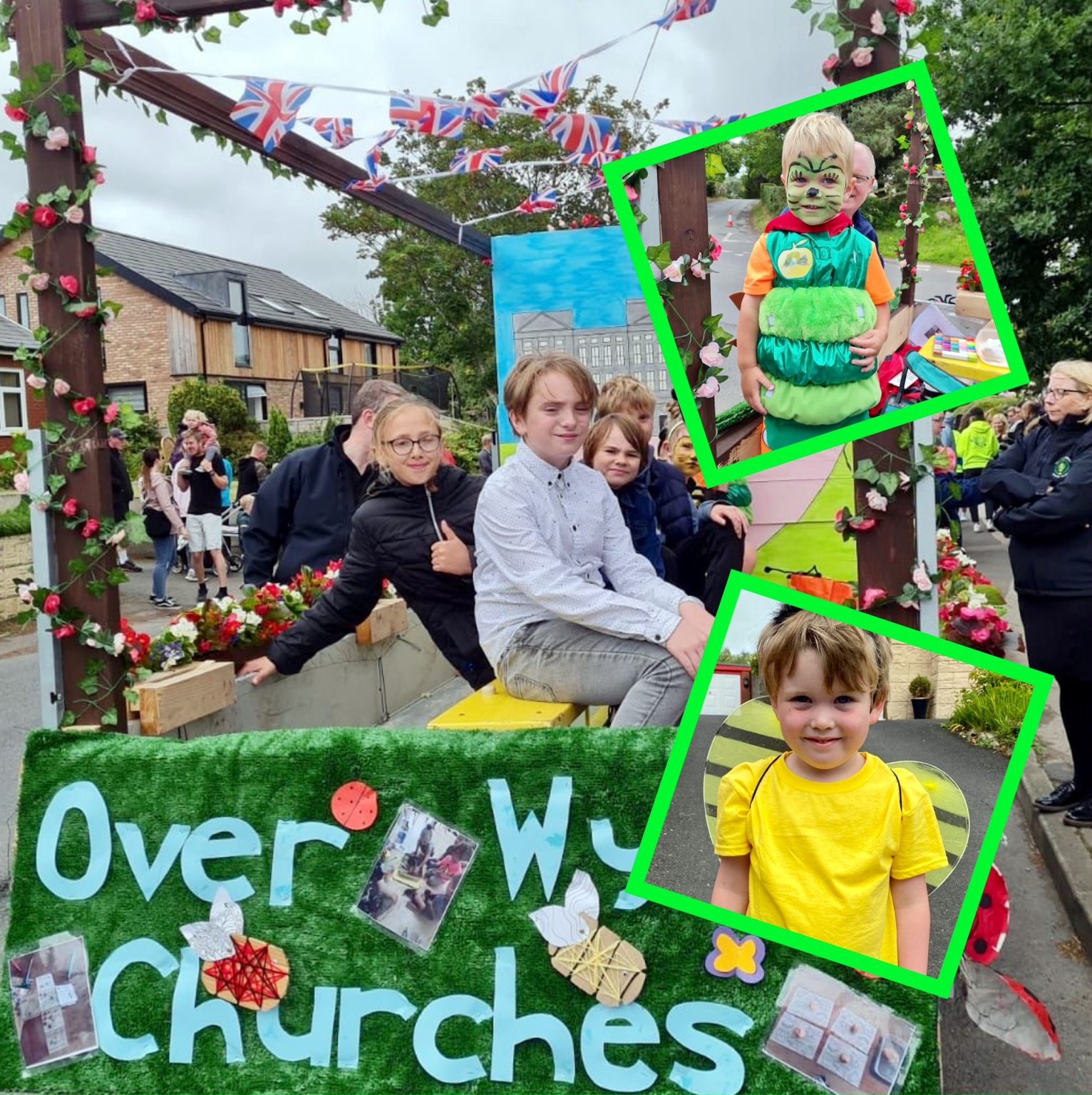 Over Wyre Churches Gala Float – St. James' Church, Stalmine.
